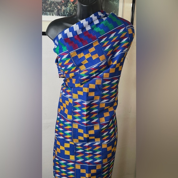 Art | K36 Authentic Handmade African Kente Cloth Fabric | Poshmark